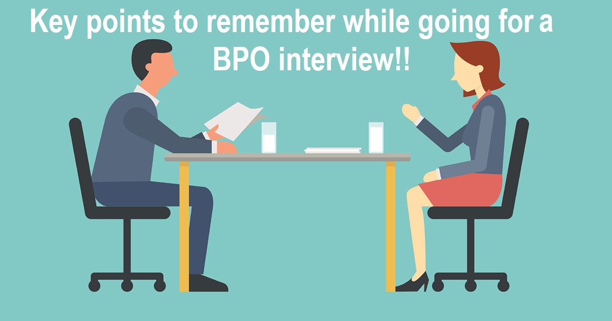 Common Interview Question For BPO Job Common Interview Question For BPO Job