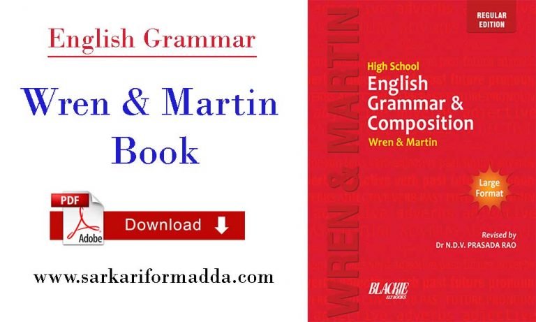 [2021*PDF] Wren Martin Book PDF English Grammar Free